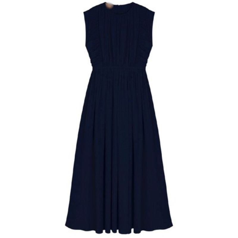Vintage Marineblaues Kleid | Mode Vintage