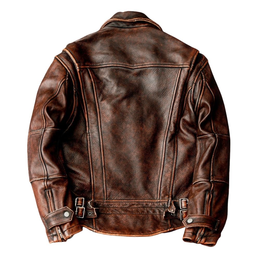 Erstaunlich Lederjacke Retro Herren Fotos
